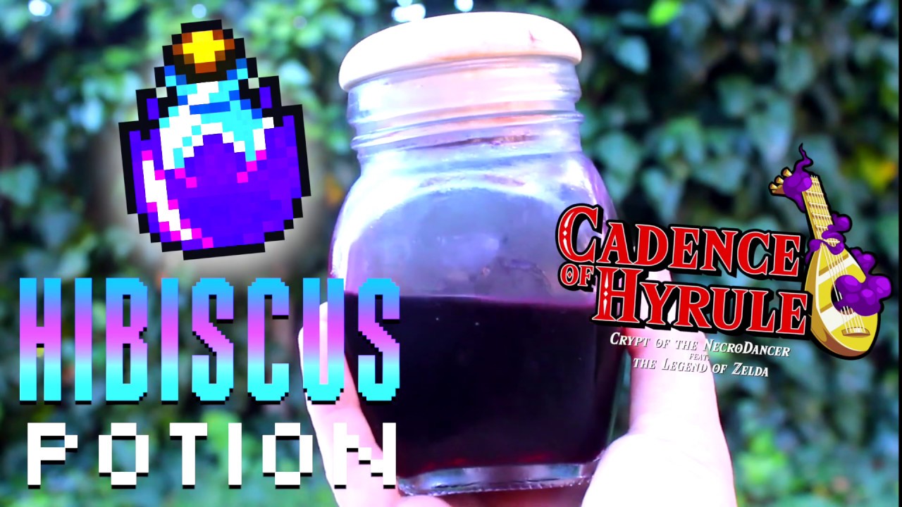 Cadence of Hyrule - How to make hibiscus potion