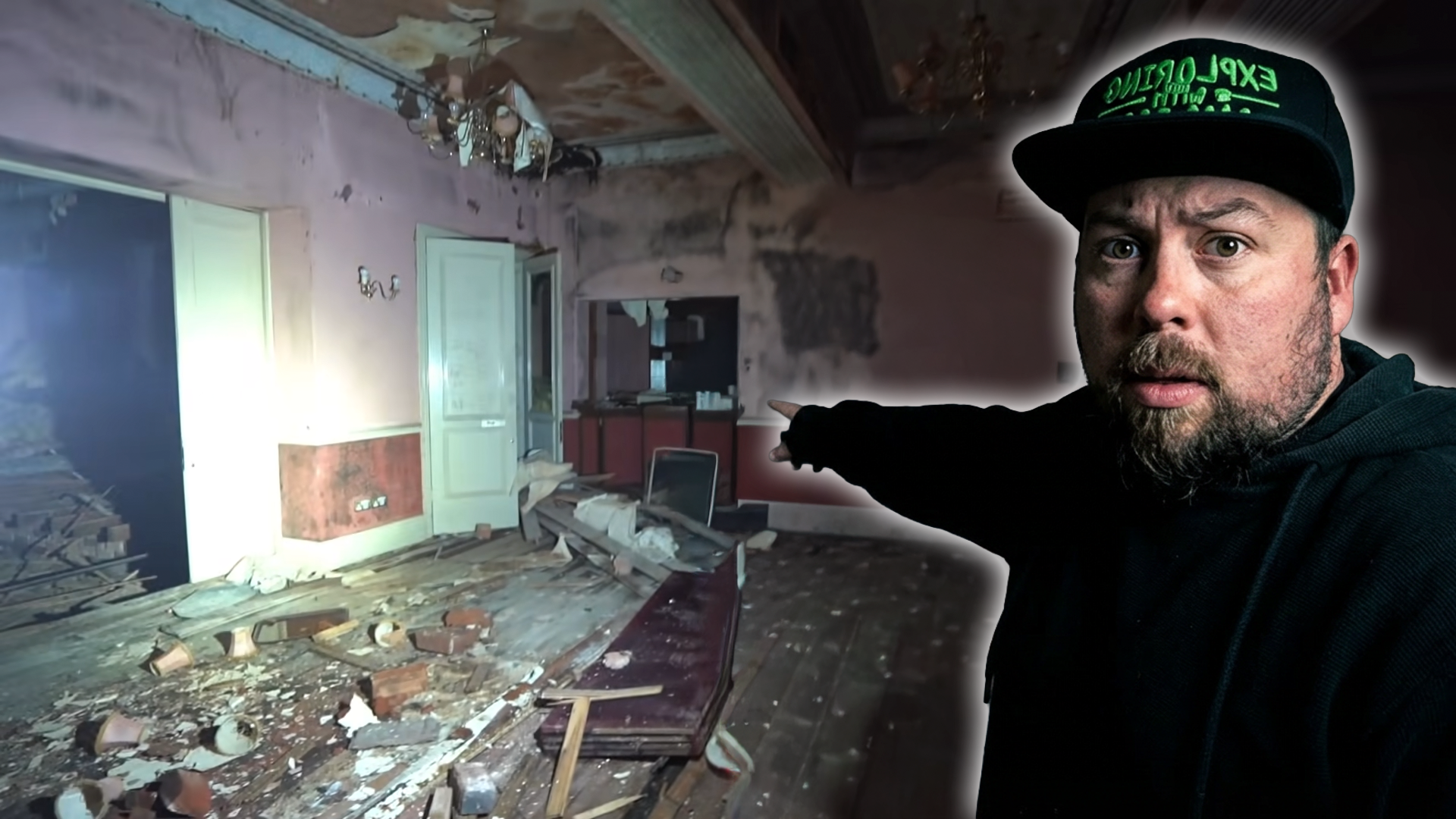 I shouldn’t have entered this abandoned hotel 😨