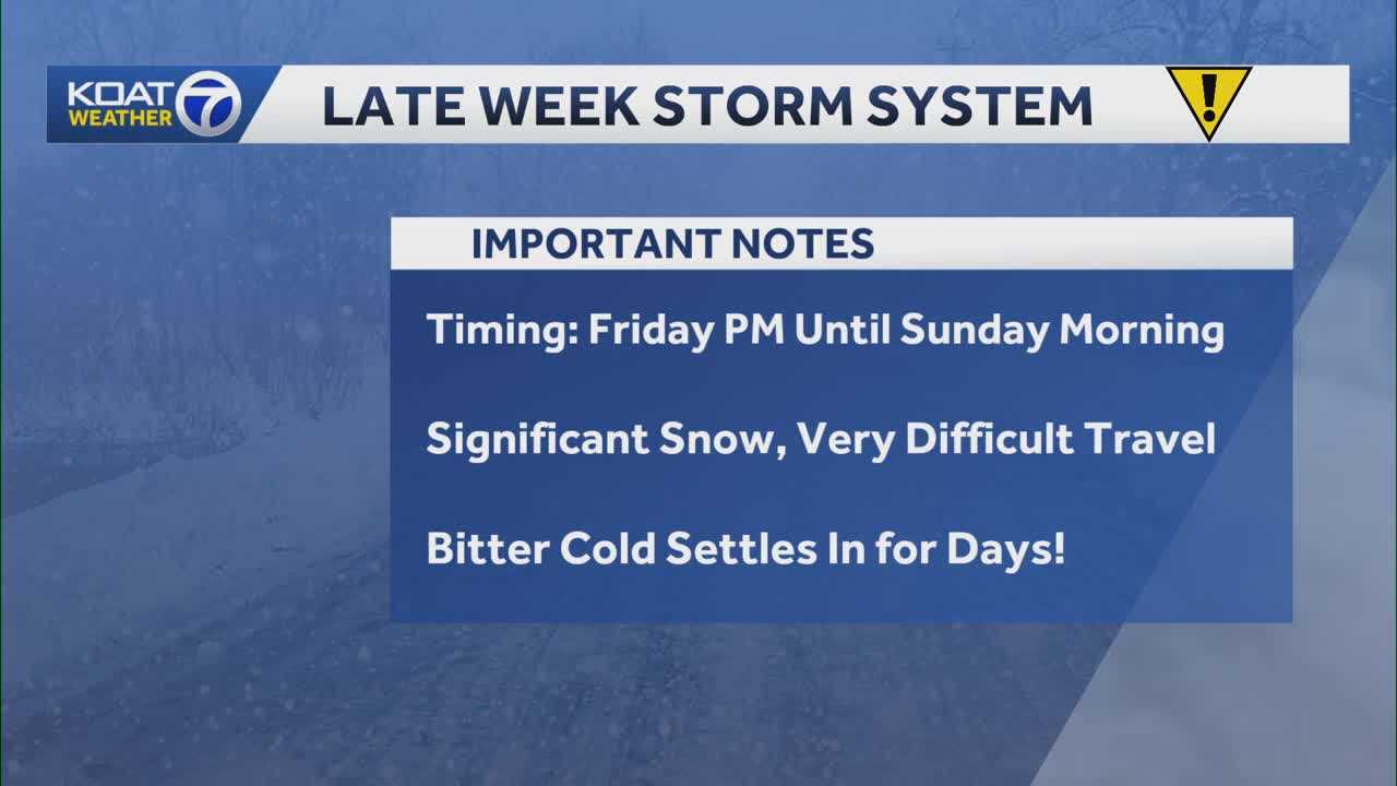 Winter storm watch issued for Albuquerque ahead of powerful winter storm