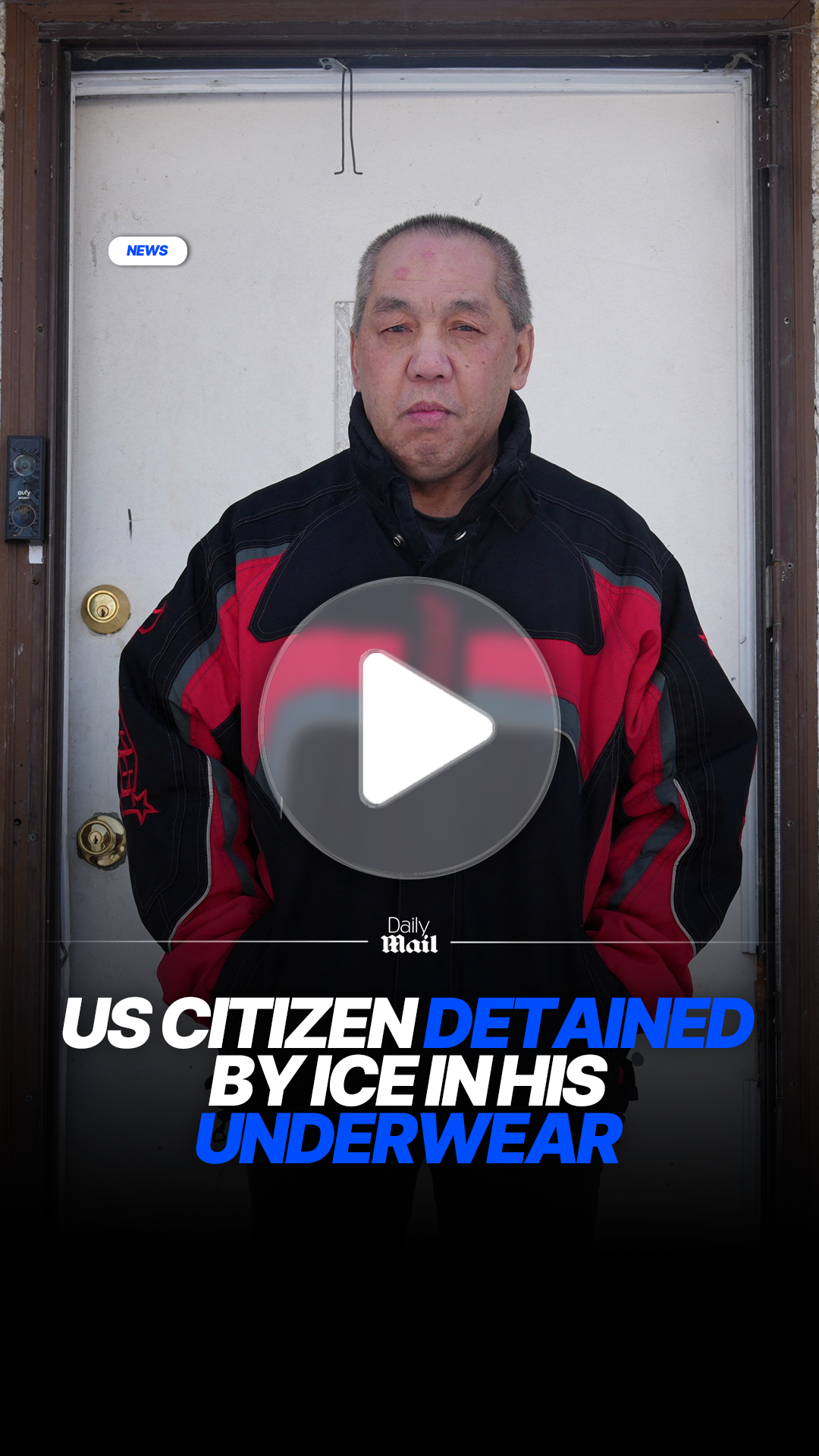 ICE detains US citizen in underwear during Minnesota home raid