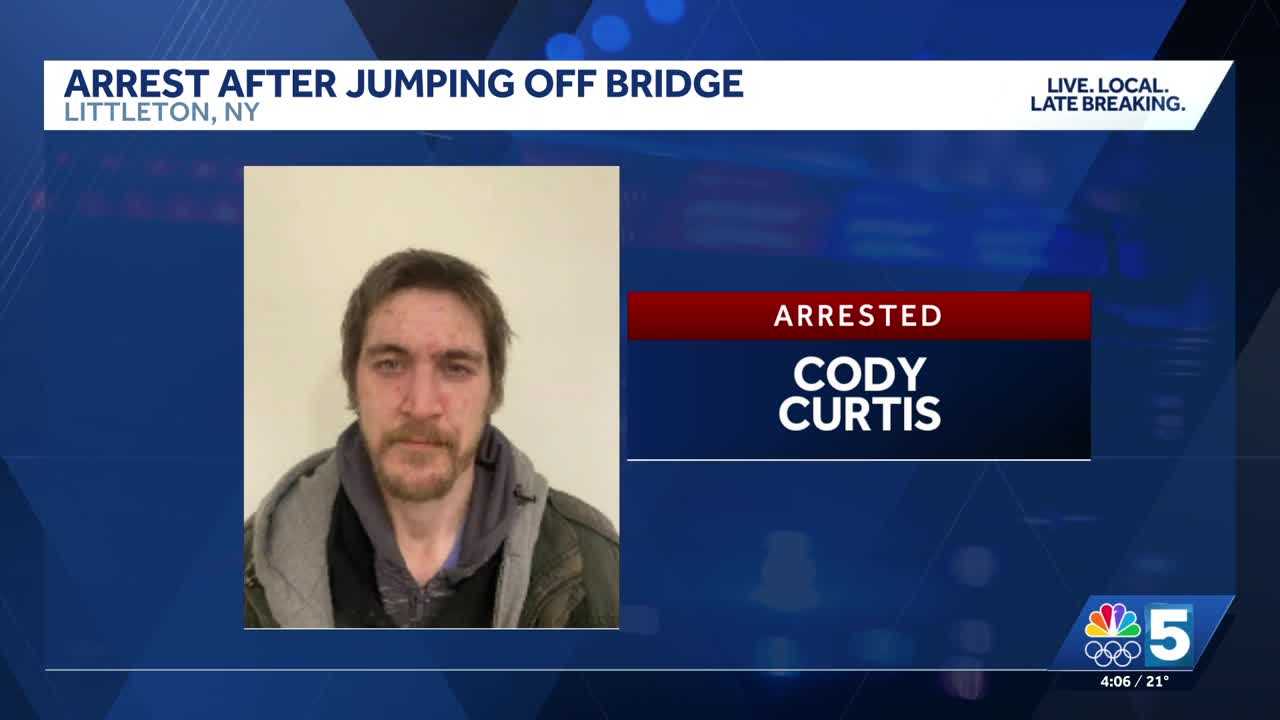 New Hampshire man arrested after jumping off bridge to avoid capture ...