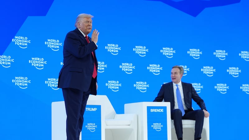 Trump says 'framework' in place on Greenland after speech at World ...