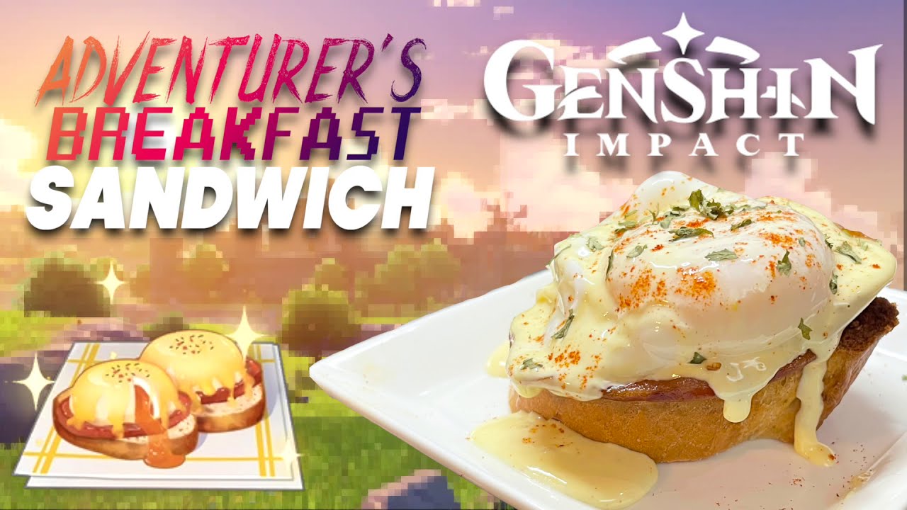 How to make adventurer's breakfast sandwich from Genshin Impact