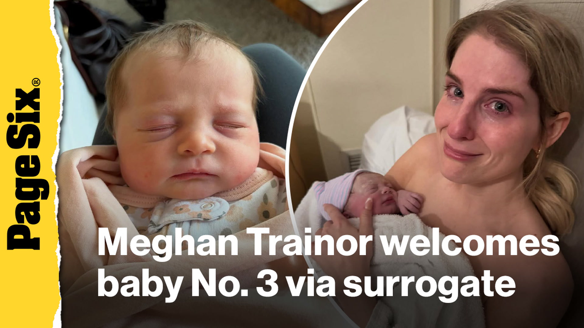 Meghan Trainor secretly welcomes baby No. 3 via surrogate