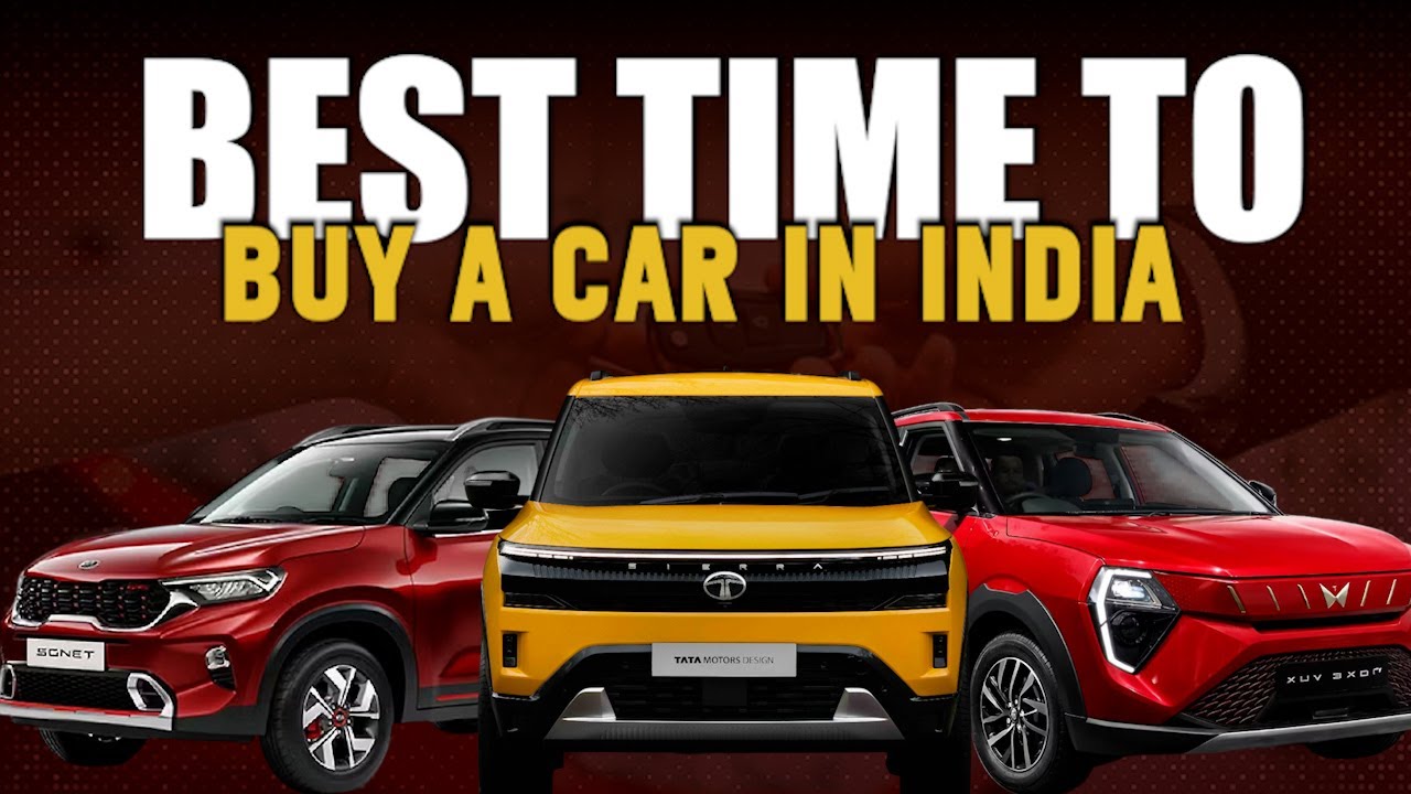 Best time to buy a car in India for discounts & offers