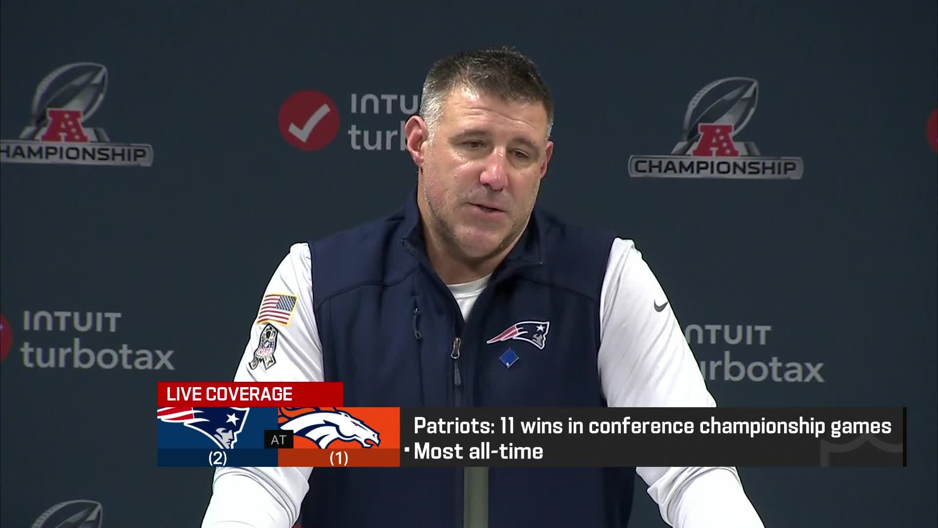 Mike Vrabel discusses offense staying on the same page to ensure ...