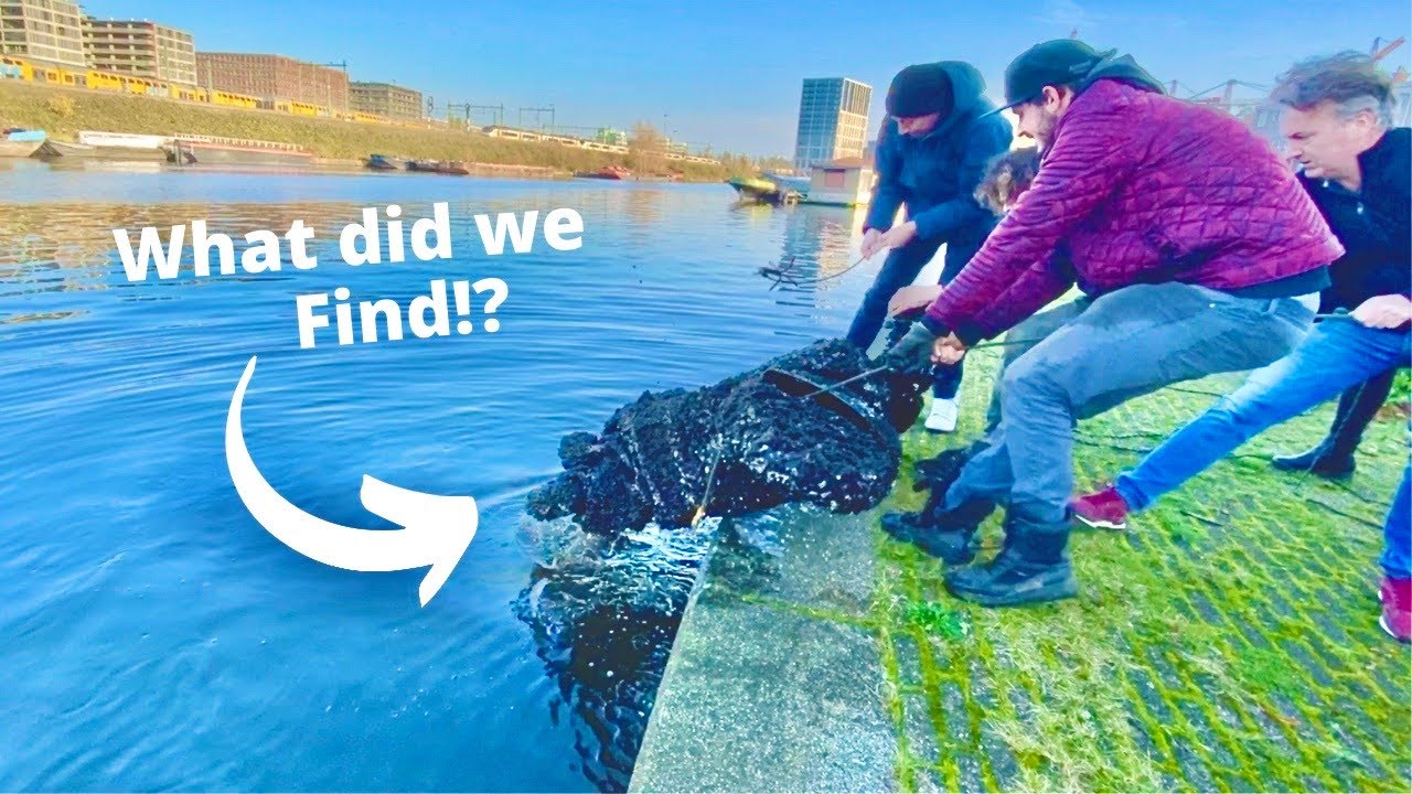 We discovered something crazy under the water! 🌊