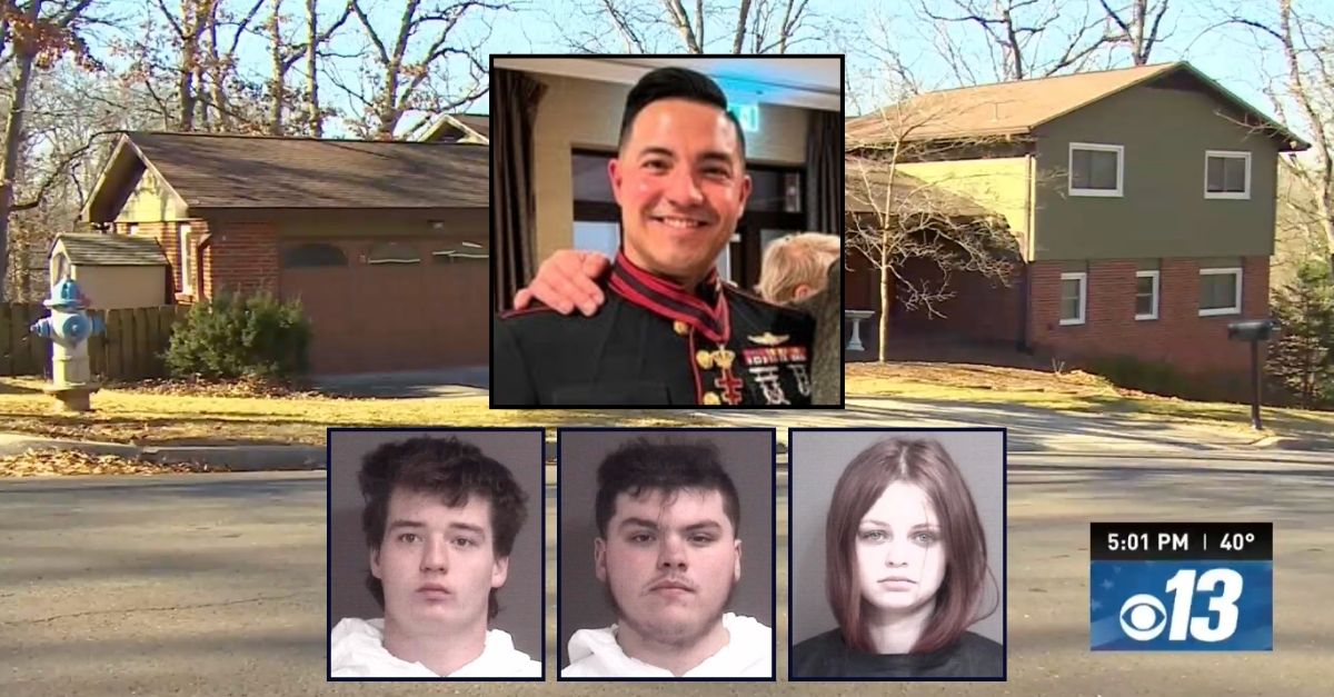 'Hey, I'm dying': Decorated Marine texts family goodbye after teens gun him down during Facebook ...