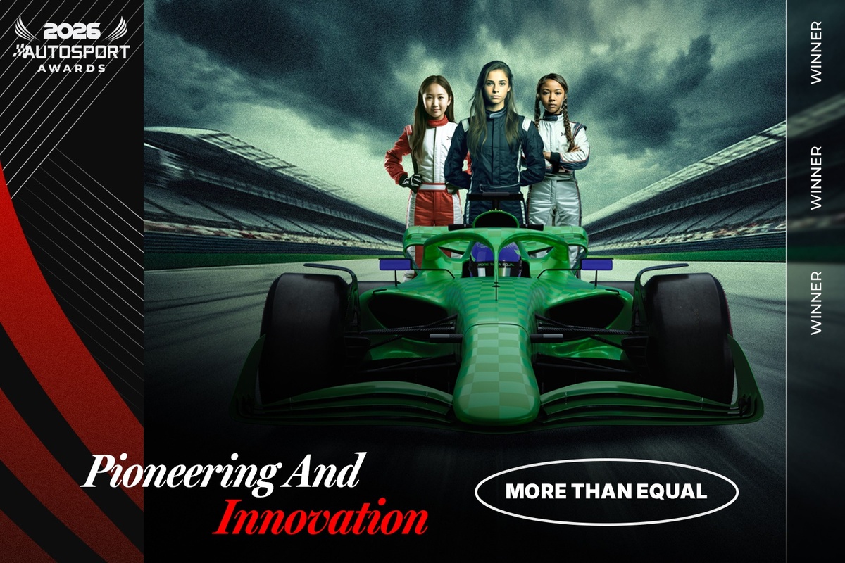 More than Equal wins Autosport’s Pioneering and Innovation Award