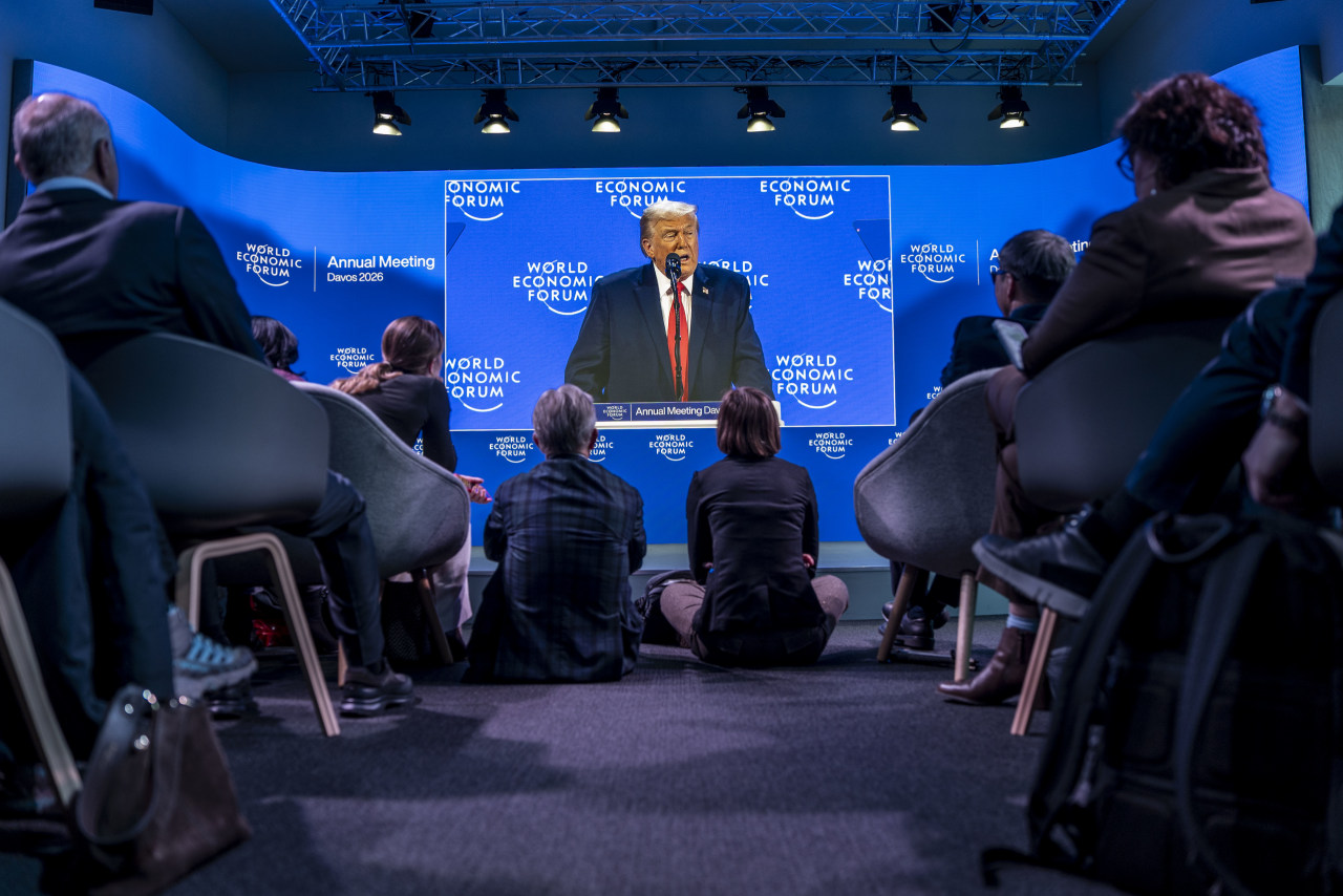 What Trump said about the US economy at Davos