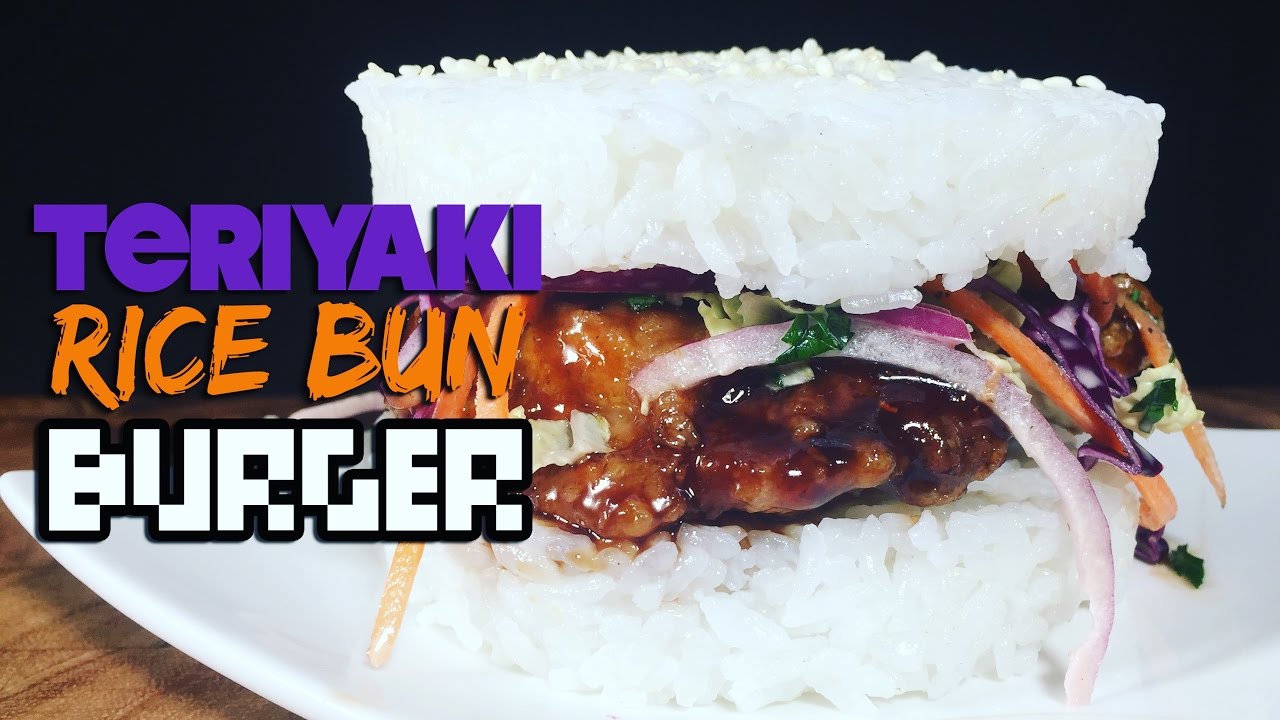 How to make a teriyaki rice bun burger