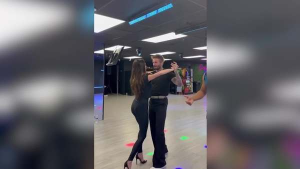 Victoria Beckham's dance moves go viral