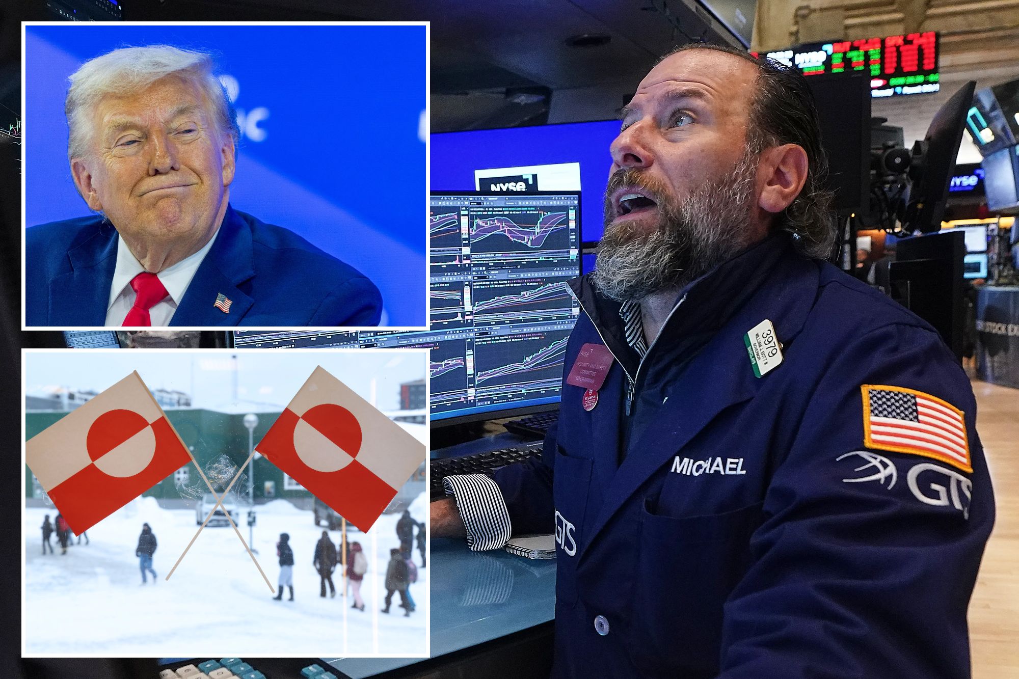 Dow surges 700 points after Trump announces Greenland framework, calls ...