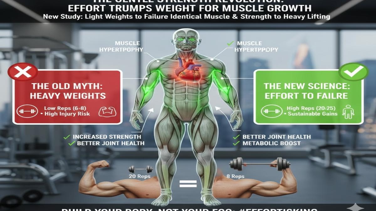 The death of the "heavy lifting" myth: Why gentle weight training is ...