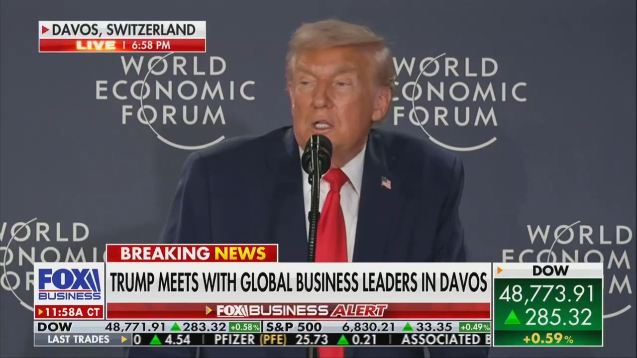 Trump tells Davos ‘sometimes you need a dictator’ — but says he isn’t one