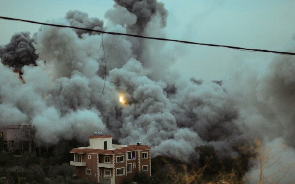 Wave of IDF strikes target Hezbollah arms depots, operatives in ...