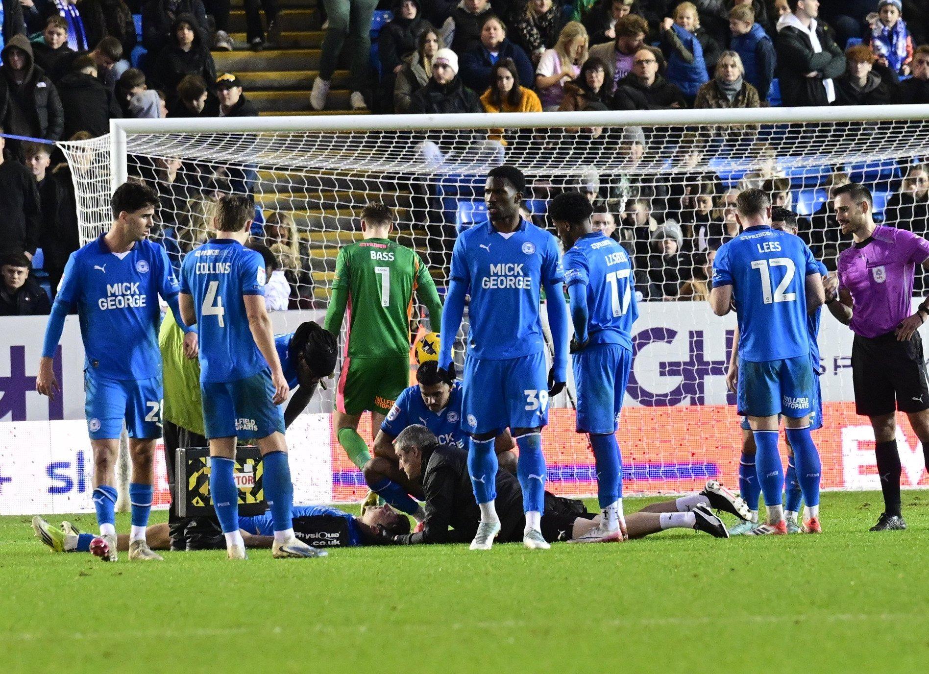 Peterborough United chairman believes refereeing performance played a ...