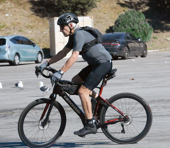 Harrison Ford, 83, shows off his fitness prowess in skintight lycra