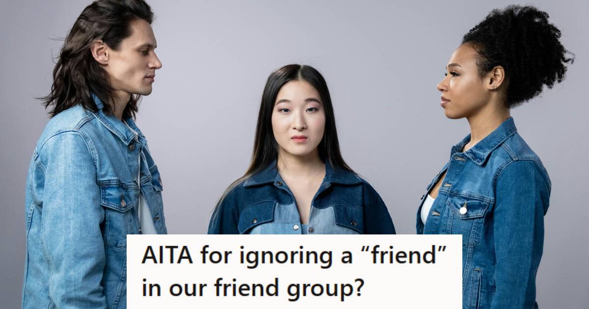 Woman chose to ignore a guy friend who made her uncomfortable, and now ...