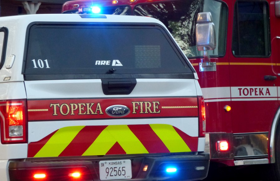 Firefighters rescue, revive pets found inside burning Topeka home