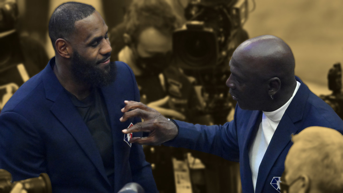 Comedian Ryan Davis picks the GOAT between LeBron James and Michael Jordan