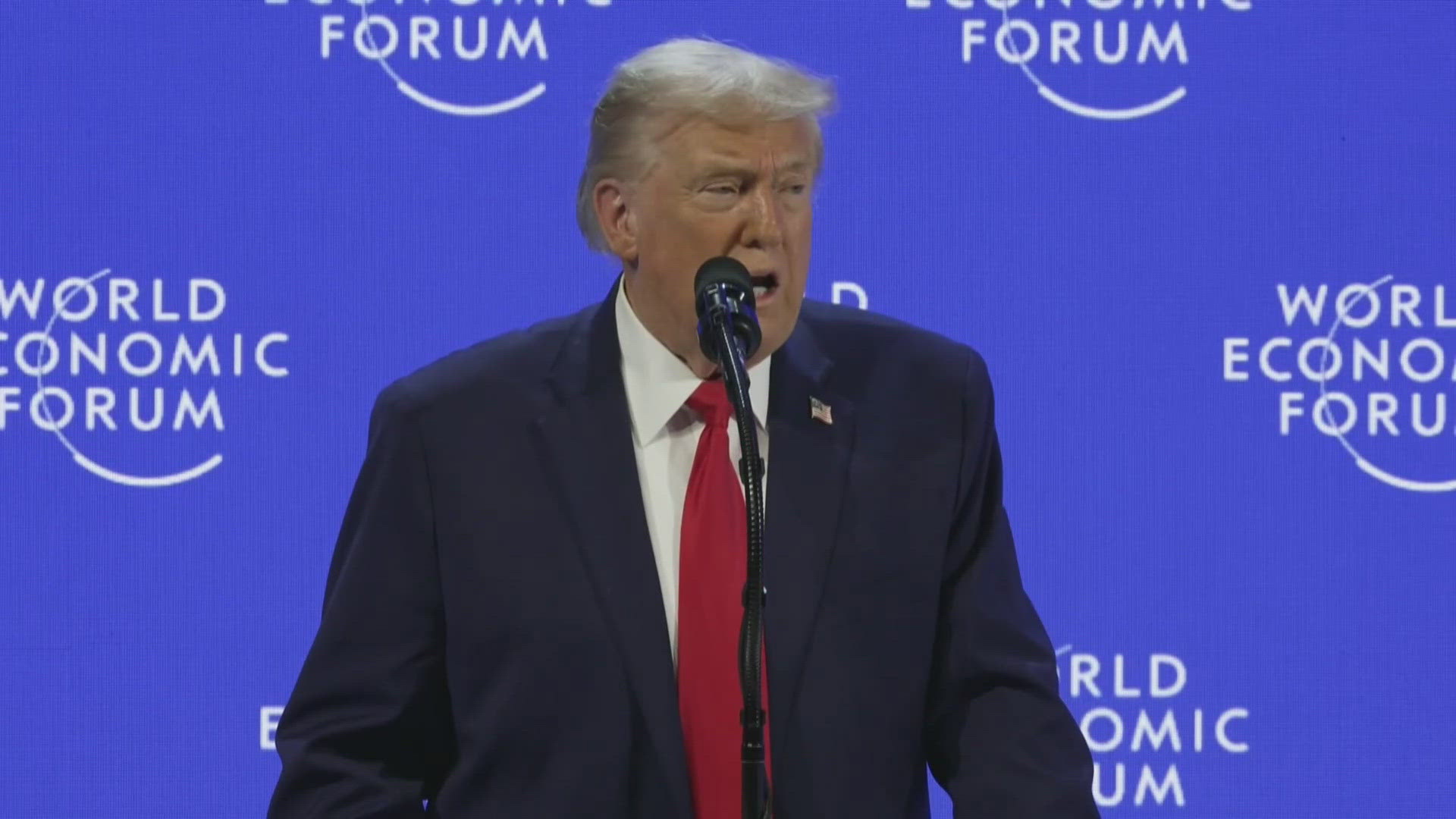 President Trump's comments at First Day of the World Economic Forum