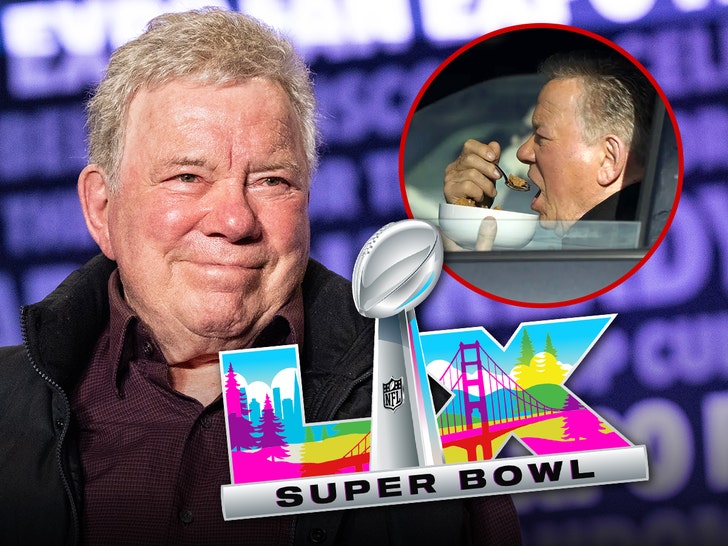 William Shatner’s viral cereal picture was for a Super Bowl commercial