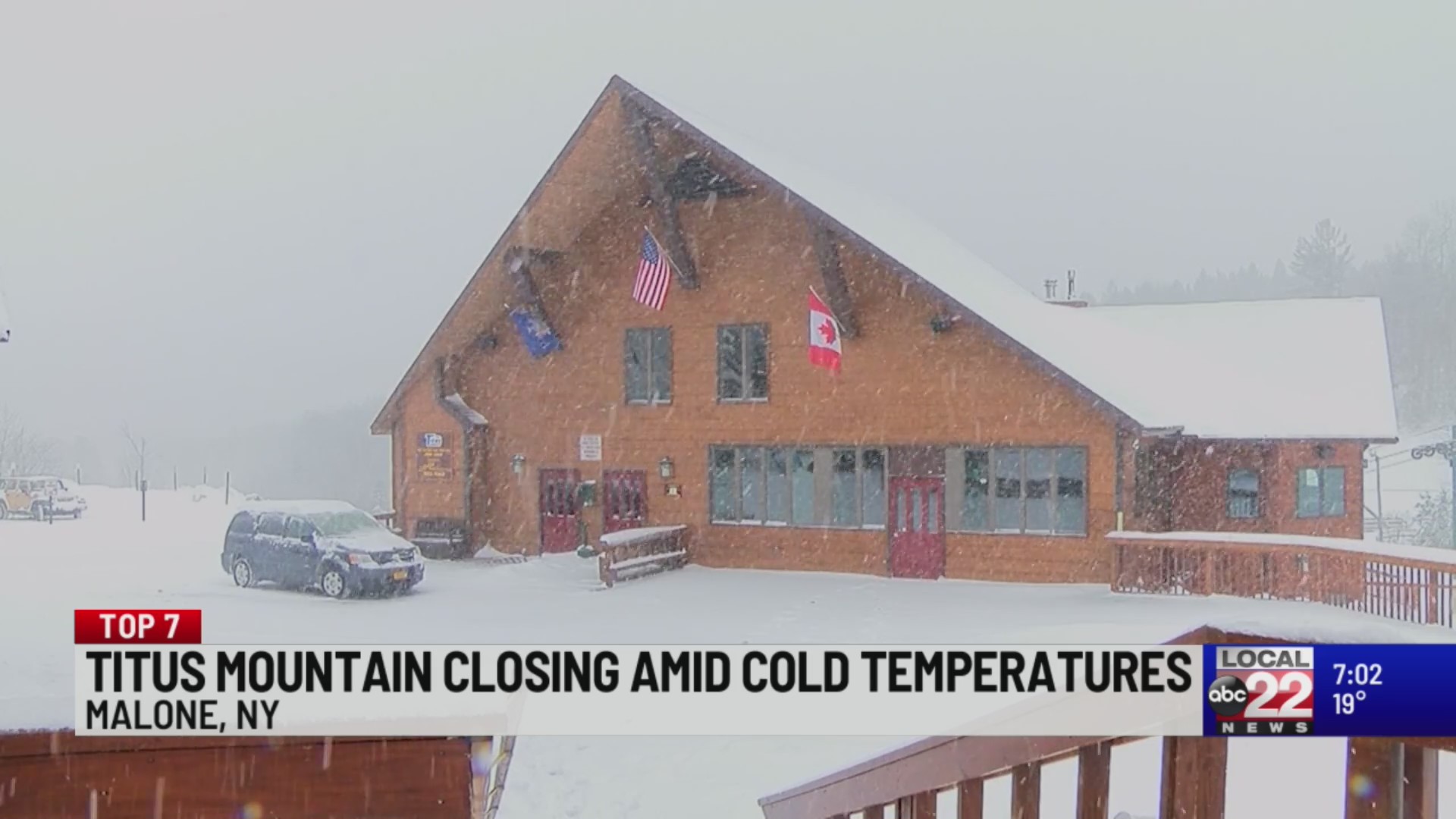 Titus Mountain closing for weekend due to cold