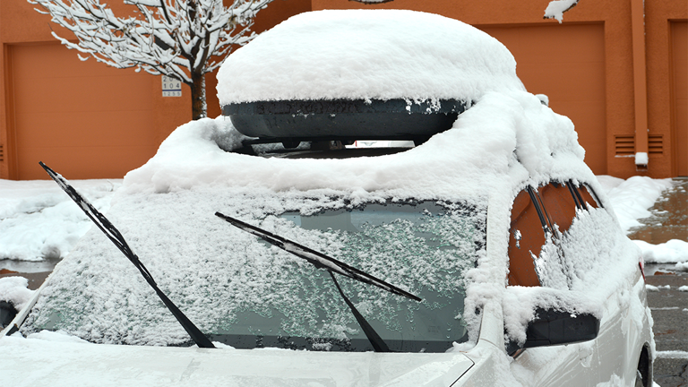 Driving with snow on top of your car is illegal in several states ...