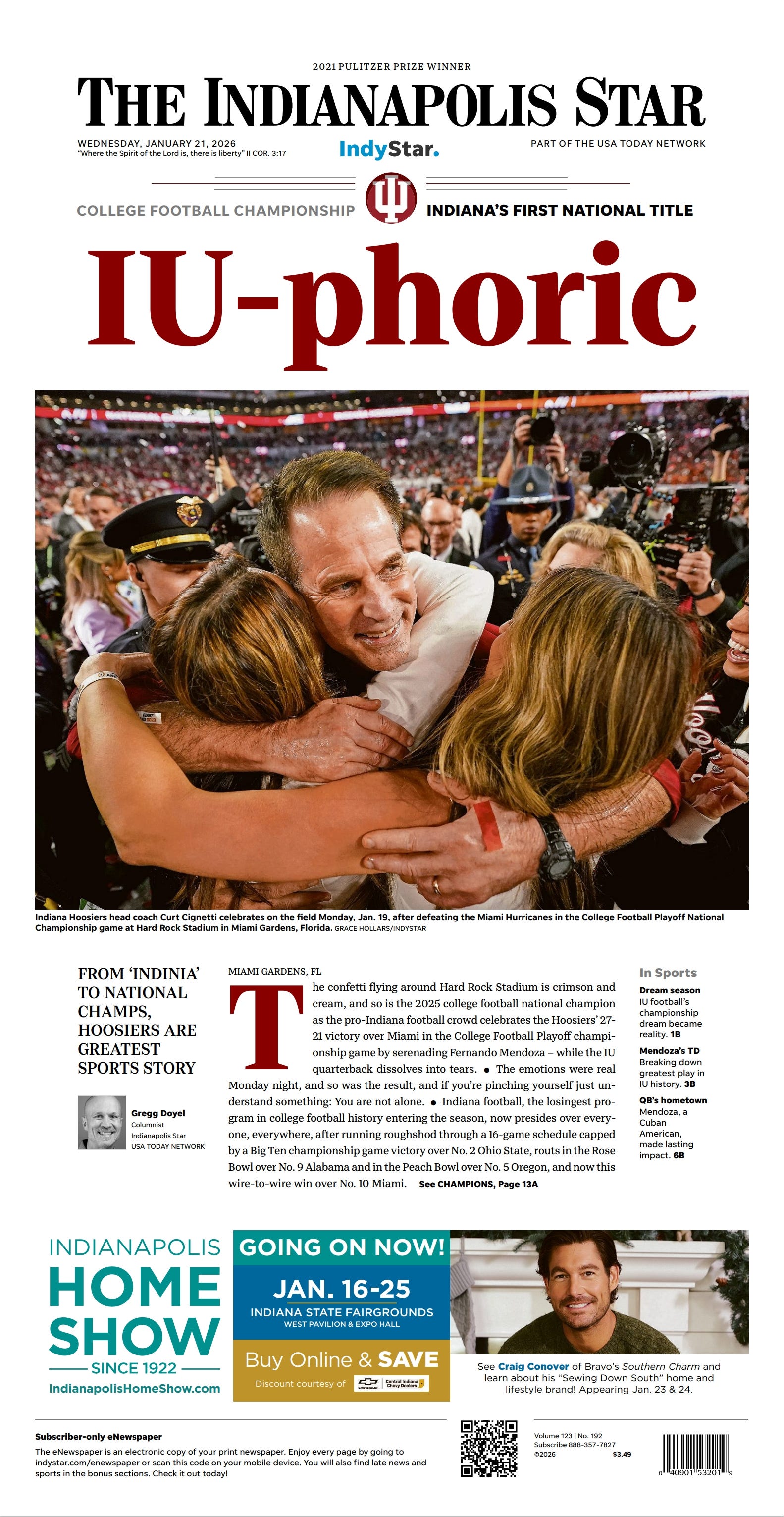 How to buy IndyStar, Herald-Times special editions on IU's championship