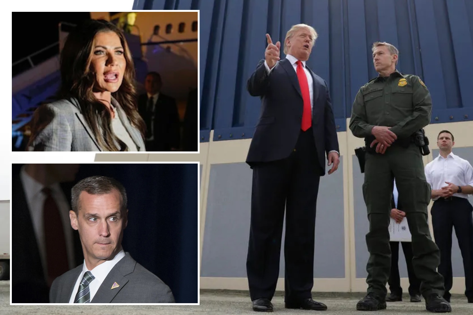 Noem and Lewandowski waged campaign to oust Trump’s border leader: Sources