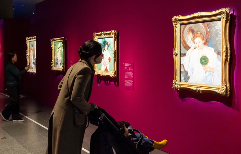 Mary Cassatt's 'Spring' captures child's fleeting moment