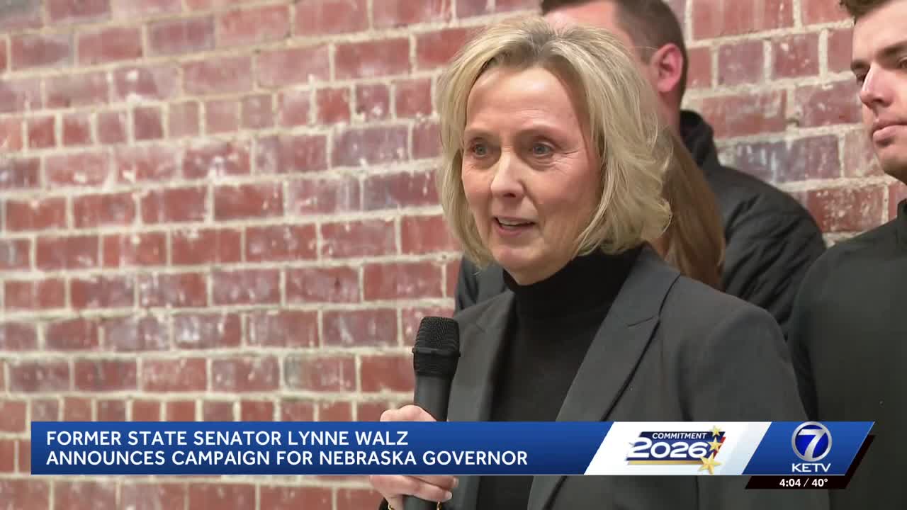 Former state senator Lynne Walz announces campaign for Nebraska governor
