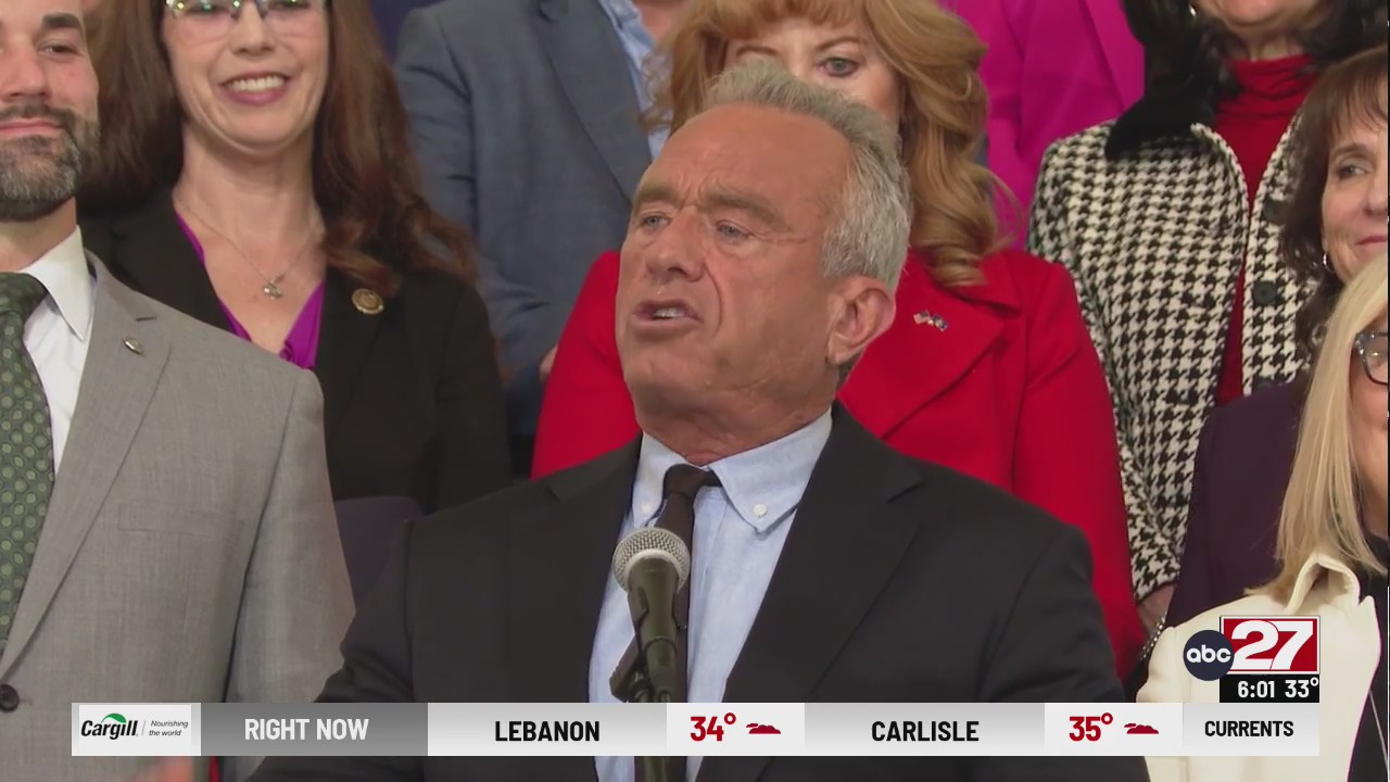 RFK Jr. visits Harrisburg to promote 'MAHA' policies