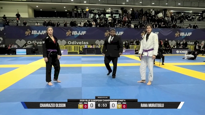 Chahrazed Olsson vs Rana Muratoglu 2026 European Jiu-Jitsu IBJJF ...