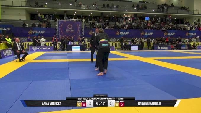 Rana Muratoglu vs Anna Wodicka 2026 European jiu-jitsu IBJJF championship