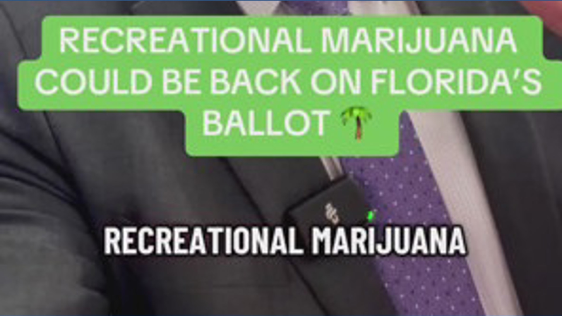 Recreational marijuana could be back on Florida’s ballot in November