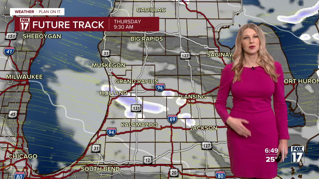 Wednesday late PM forecast: Snow, wind, dangerous cold