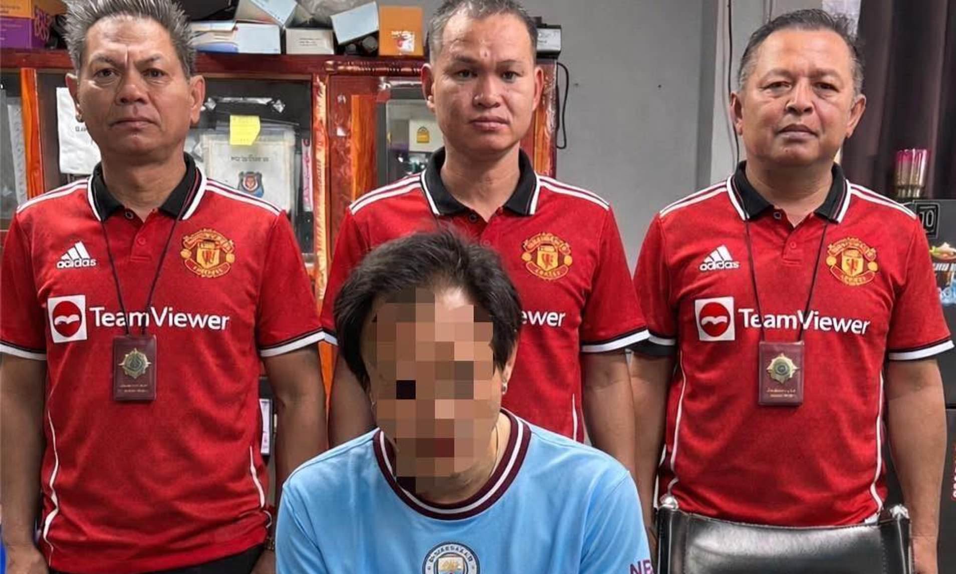Thai police mock Man City fan 'found with drugs' after his team's loss ...