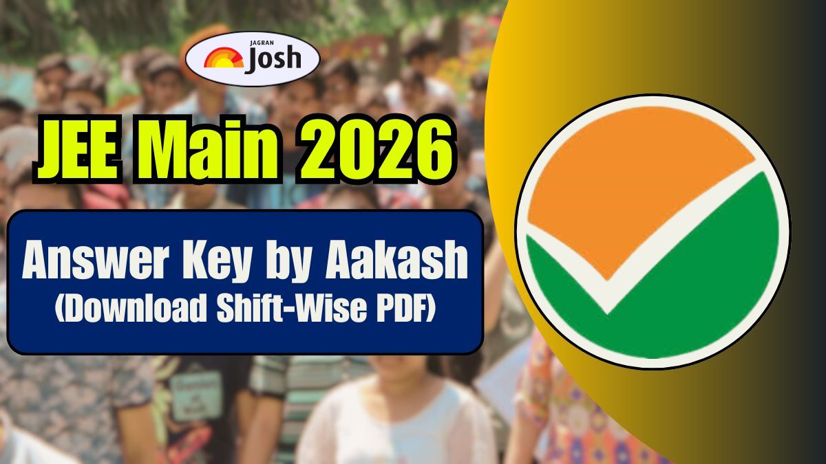JEE Main 2026 answer key by Aakash (January 21, 22, 23, 24): Download ...