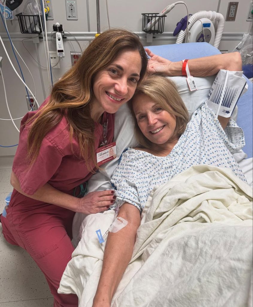 'Tired' Katie Couric, 69, reveals health update from her hospital bed ...