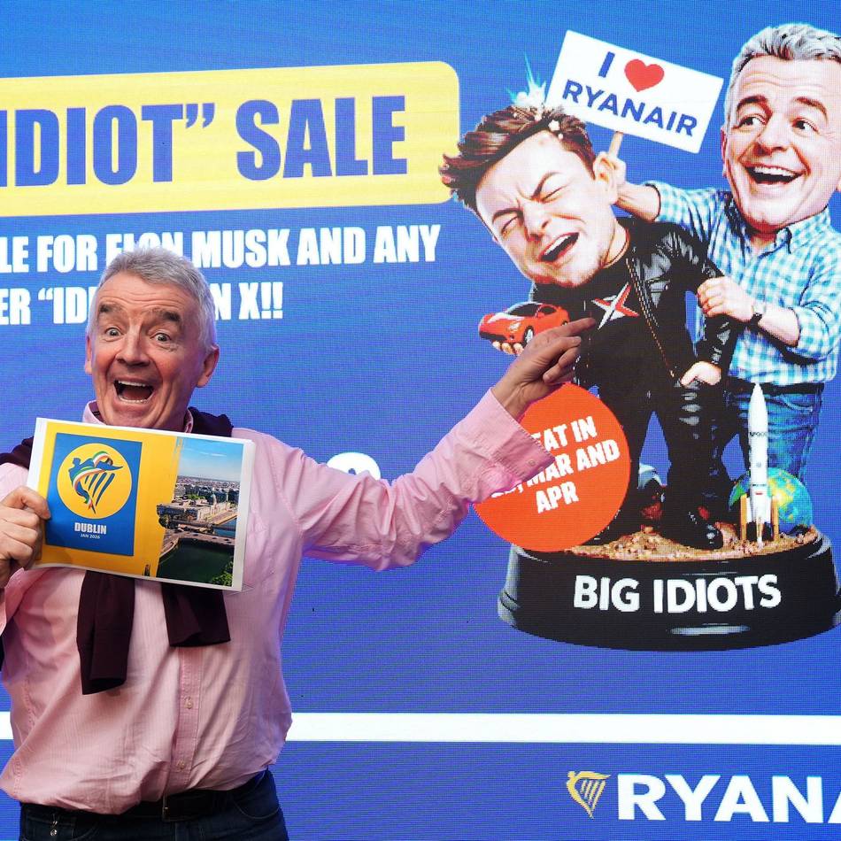 Ryanair-CEO dankt Musk für die „zusätzliche Publicity“