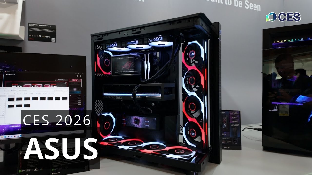 ASUS CES 2026 lineup! New PC hardware, keyboards & audio gear