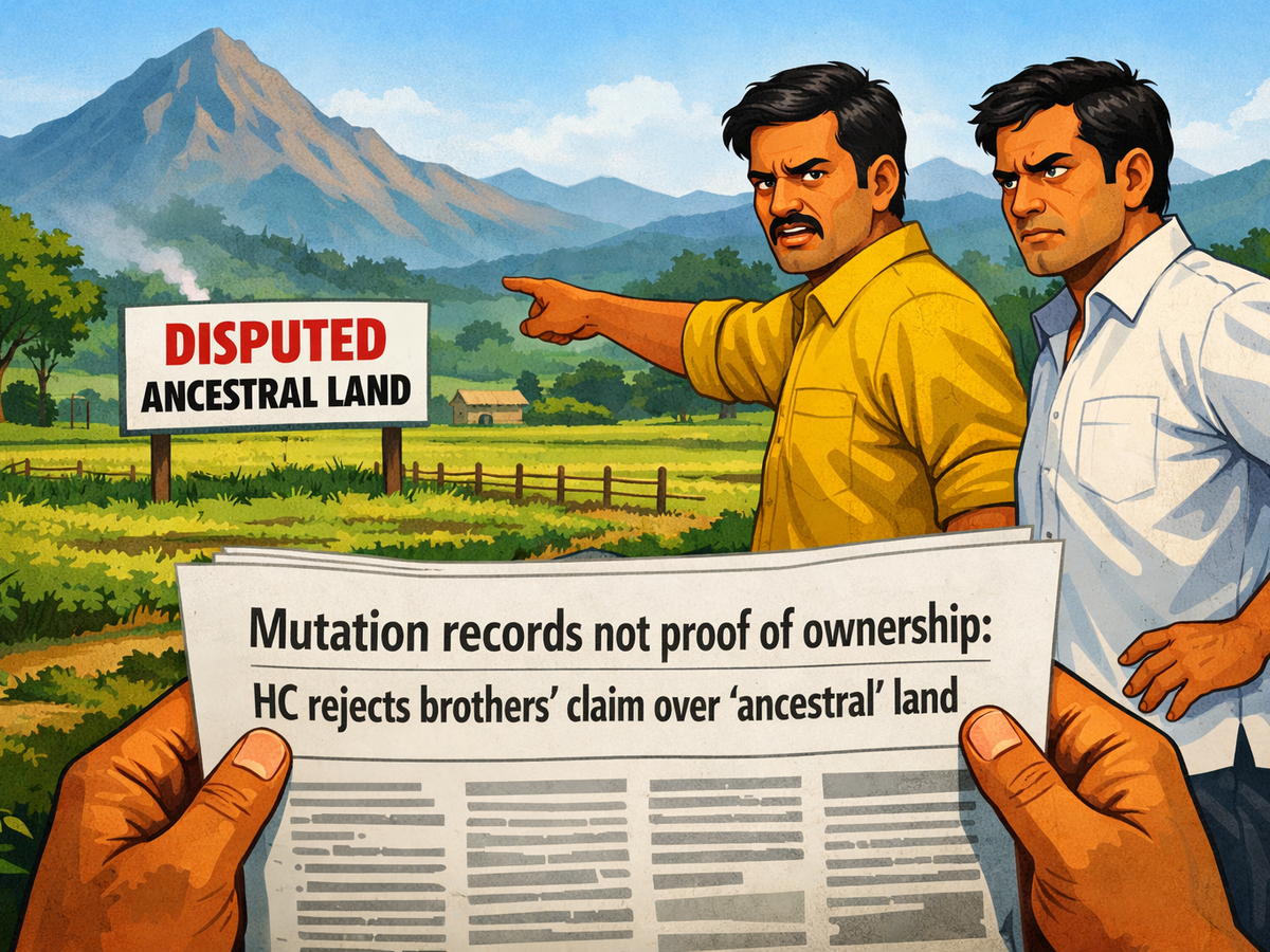 Ancestral land claim fails: Mutation records not proof of ownership, HC ...
