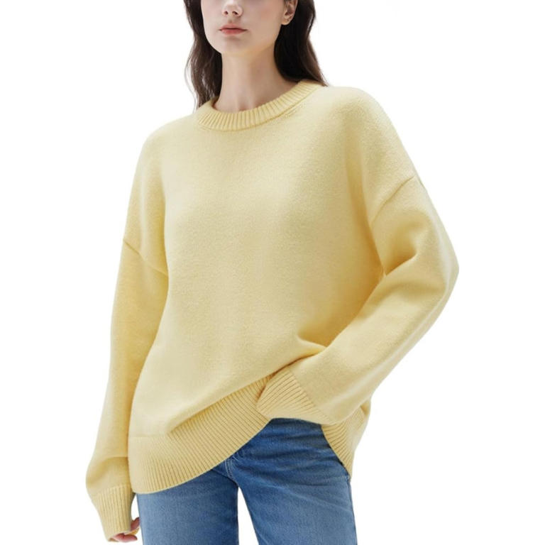 Amazon’s $29 oversized cashmere-blend sweater is the ultimate winter staple
