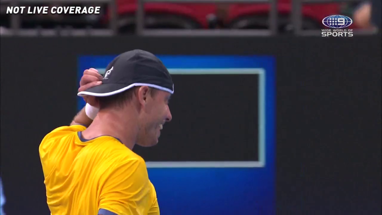 Fiery clash when Aussie got under Sinner's skin and beat him