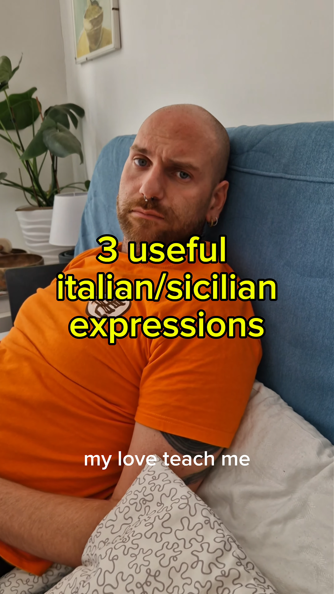 Learning three Italian expressions in Sicily