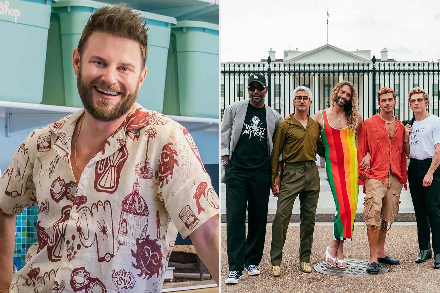 Bobby Berk shares winking post amid “Queer Eye” cast drama