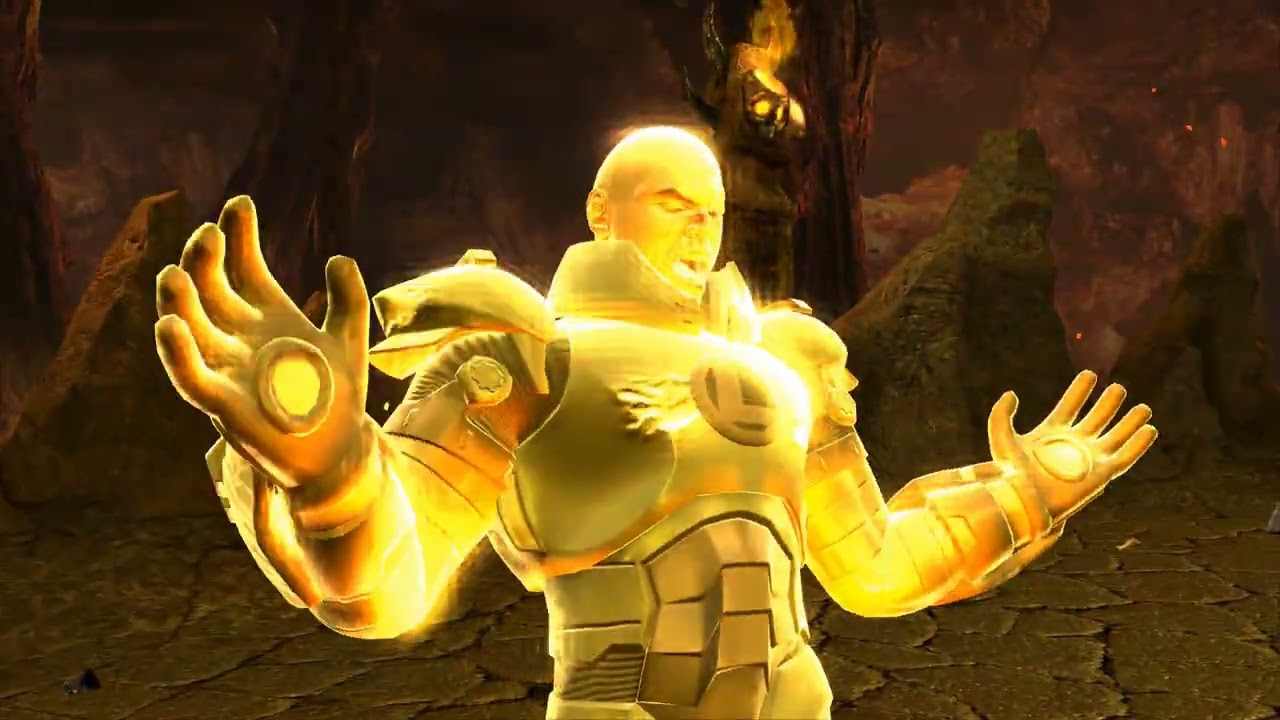 MK vs DC battles Lex Luthor vs Baraka and Kitana