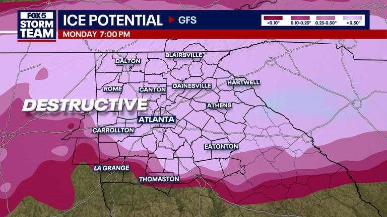 Winter storm watch: 'Crippling' ice, widespread power outages target ...